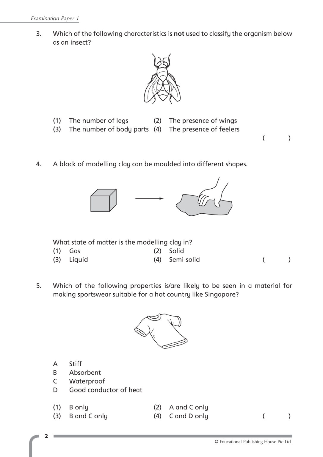 P6 Top Science Examination Papers – EPH