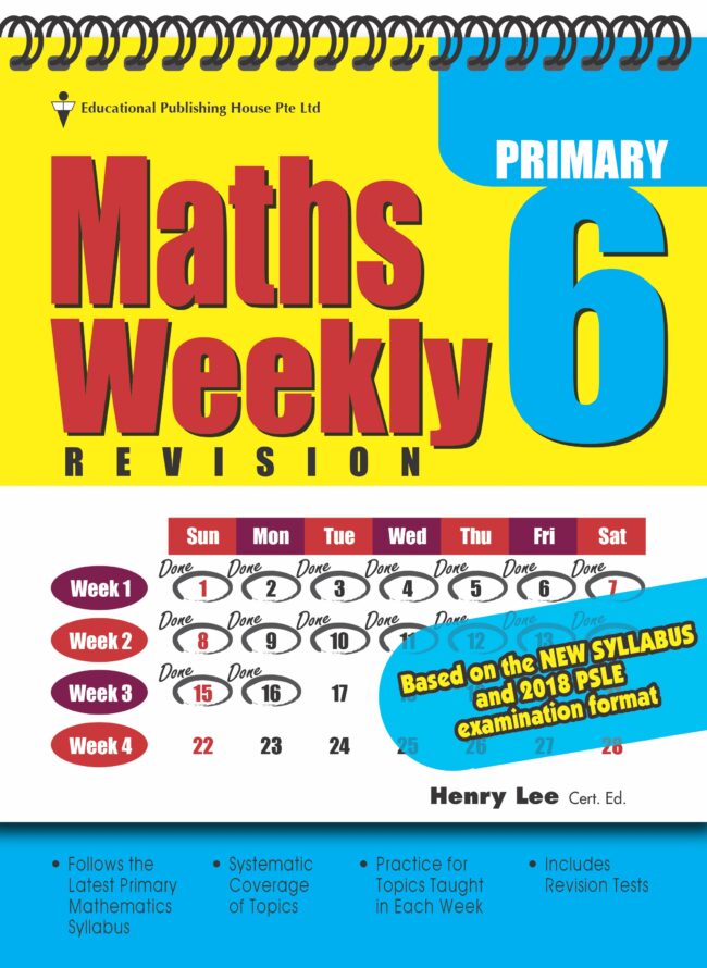 P6 Maths Weekly Revision – EPH