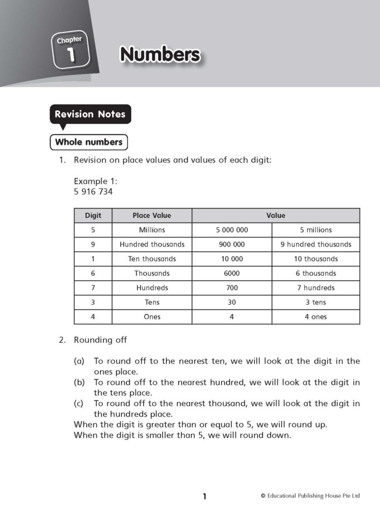 P6 Maths Modular Worksheets – EPH