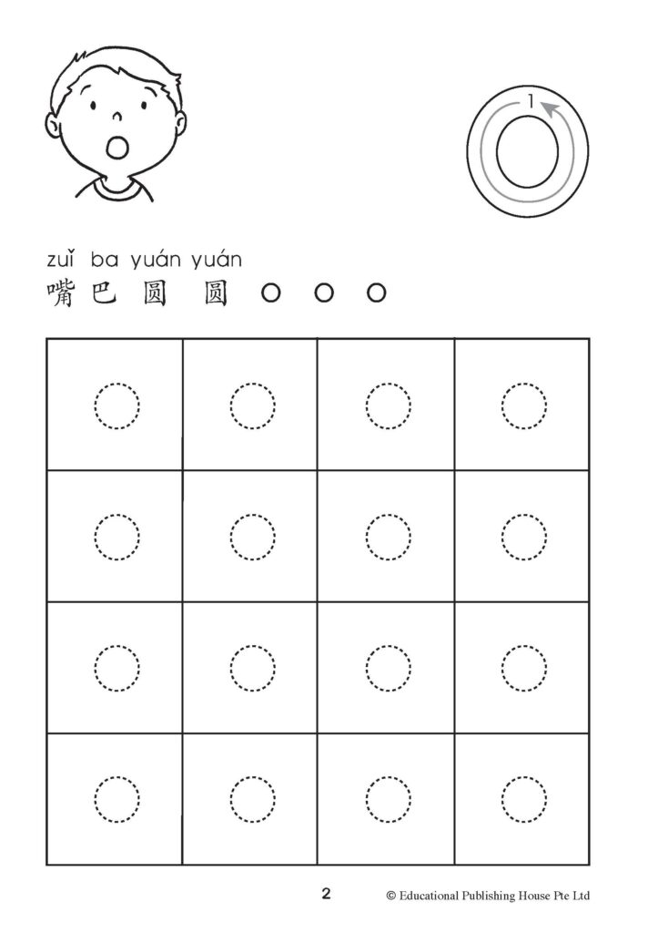 Write & Learn Hanyu Pinyin 1 汉语拼音1 – EPH