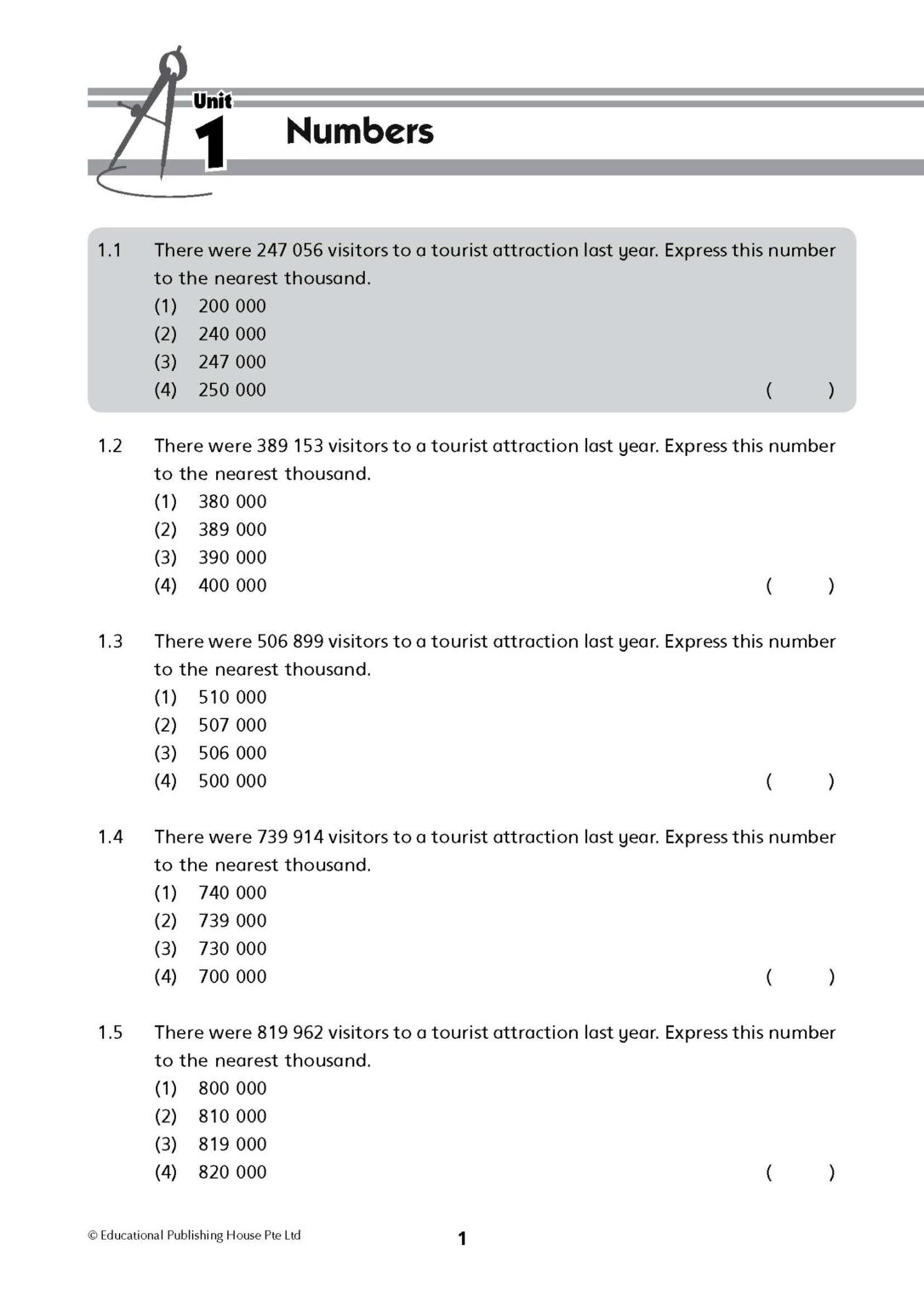 PSLE Topical Maths Drills – EPH