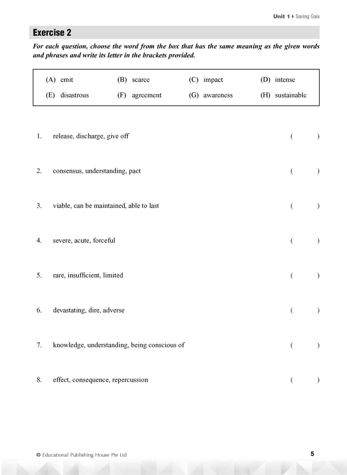 O Level Boost Your Vocabulary – EPH