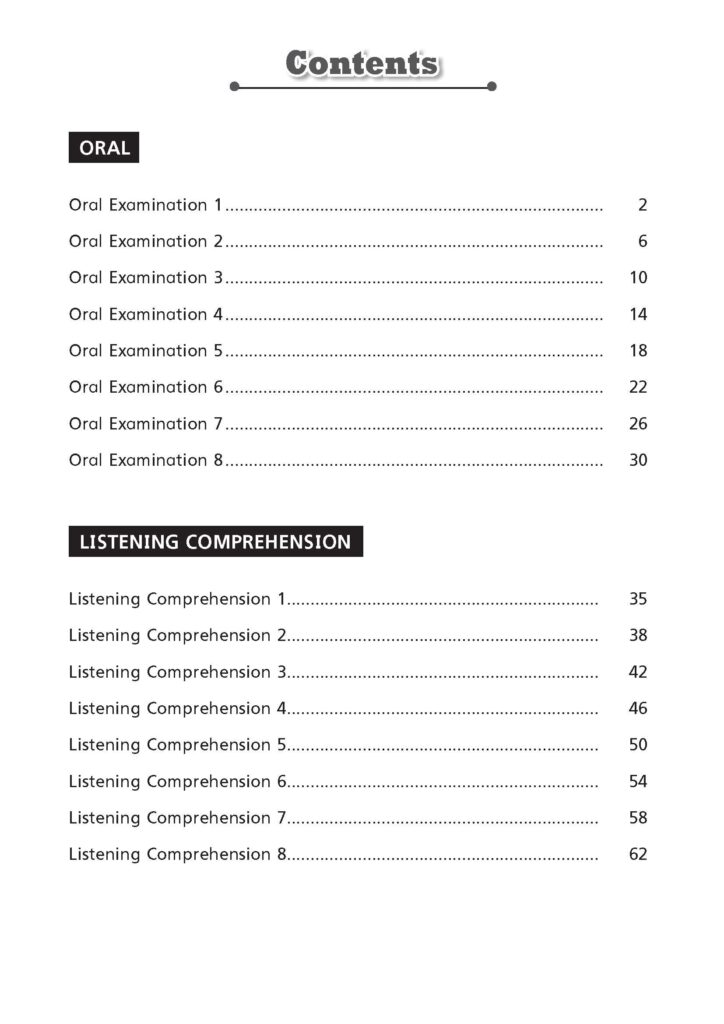P4 English Oral Booster & Listening Compre Package – EPH