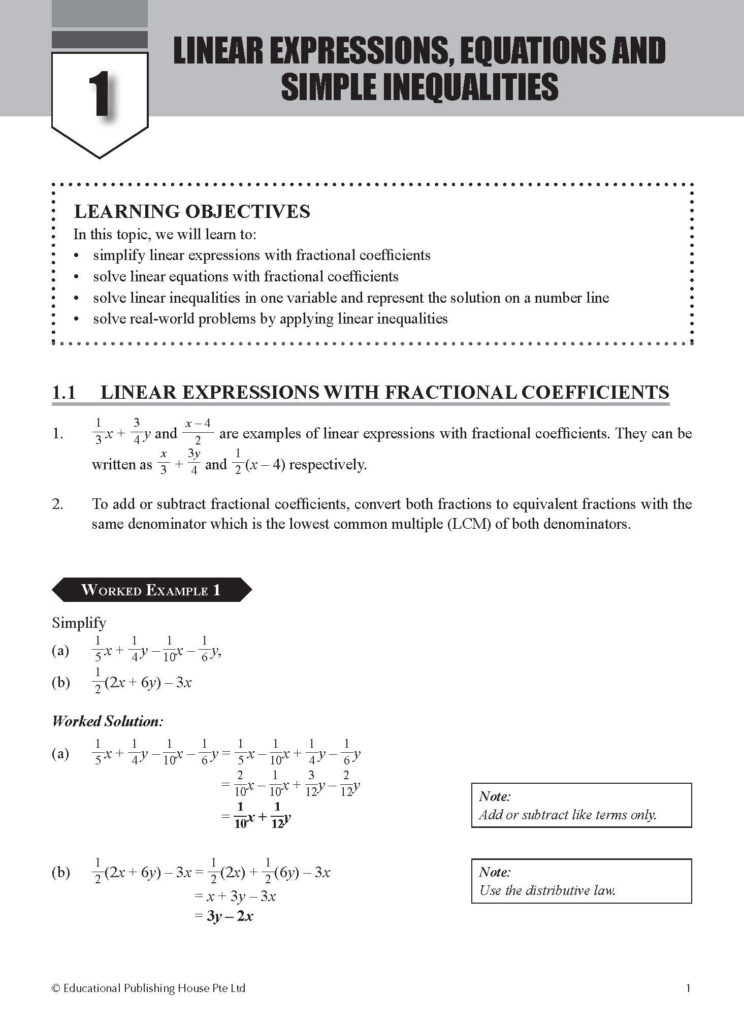 S2 Normal Academic (G2) Topical Maths - EPH