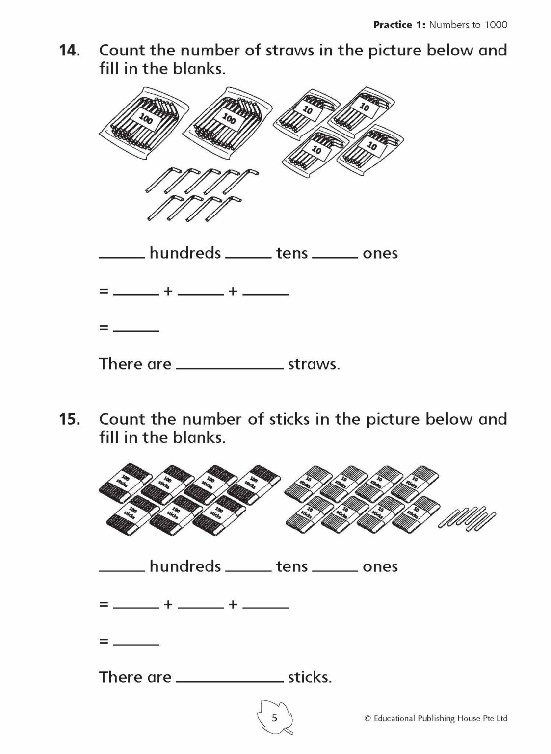 P2 Maths Practice 1000+ - EPH