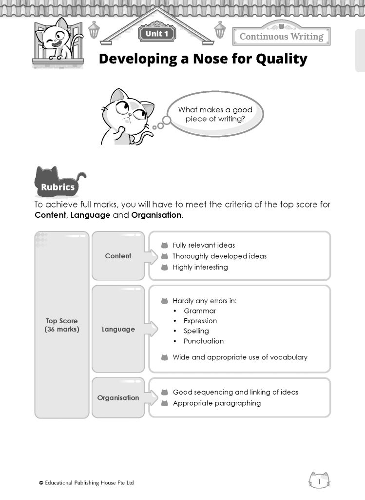 P5&P6 Achieve Top Scores: Continuous & Situational Writing – EPH