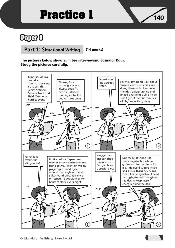 P6 English Practice Package – EPH