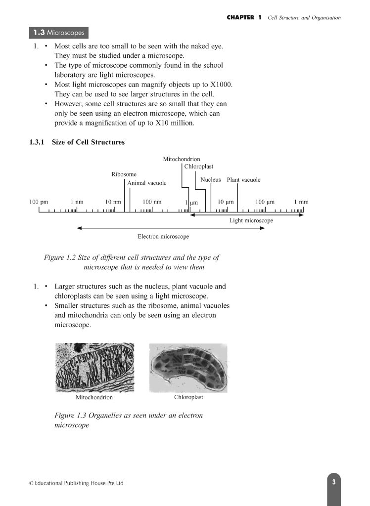 O/N Level (G3/G2) Science Biology Fast Forward – EPH